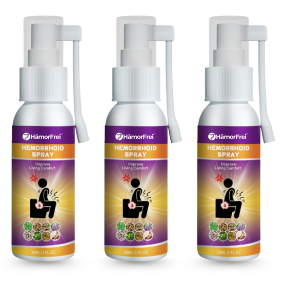 HämorFrei™ | Natürliches Hämorrhoiden-Spray – Karl & Lina