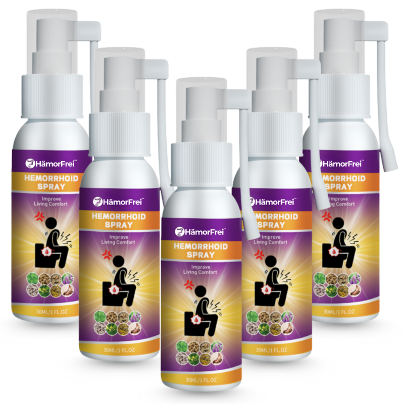 HämorFrei™ | Natürliches Hämorrhoiden-Spray – Karl & Lina