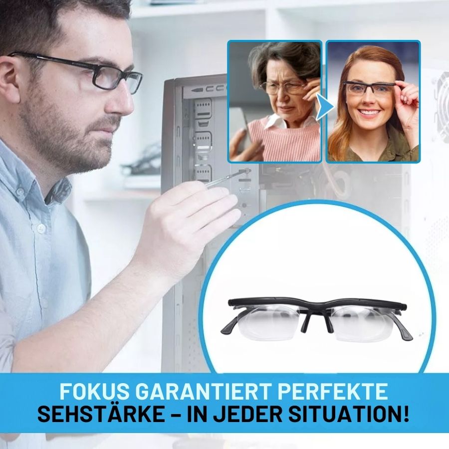 OptiFlex™ | Verstellbare Brille mit Sehstärke – Karl & Lina