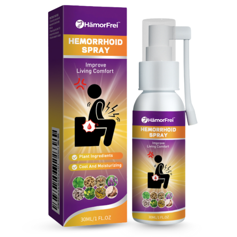 HämorFrei™ | Natürliches Hämorrhoiden-Spray – Karl & Lina